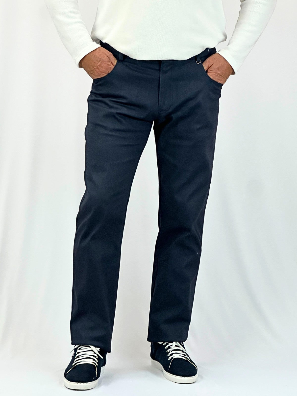 Navy Jeano – Australian Made Men's Stretch Cotton Pants | Jimmy Stuart