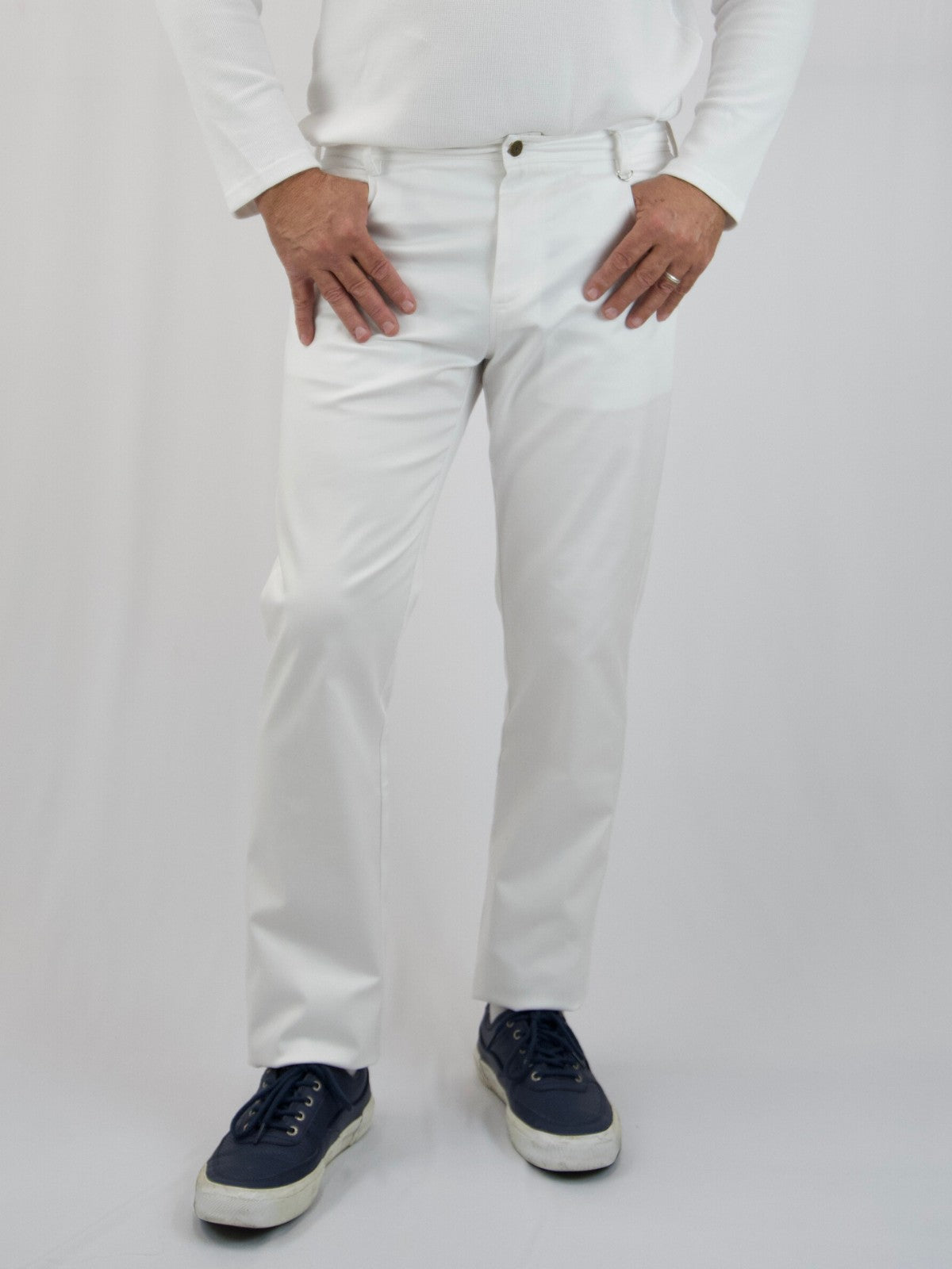 White Jeano – Australian Made Men's Stretch Cotton Pants | Jimmy Stuart